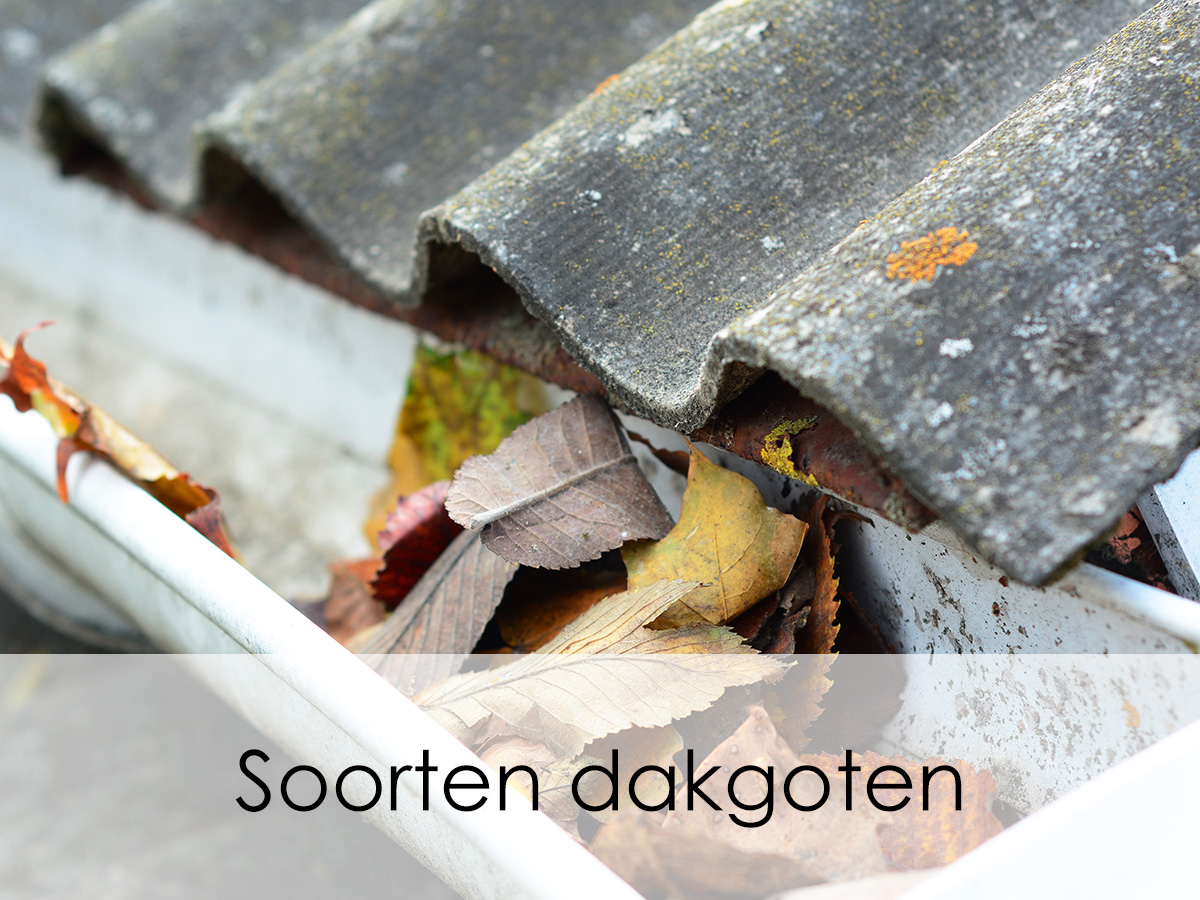 Soorten dakgoten | Materialen, richtprijzen & informatie