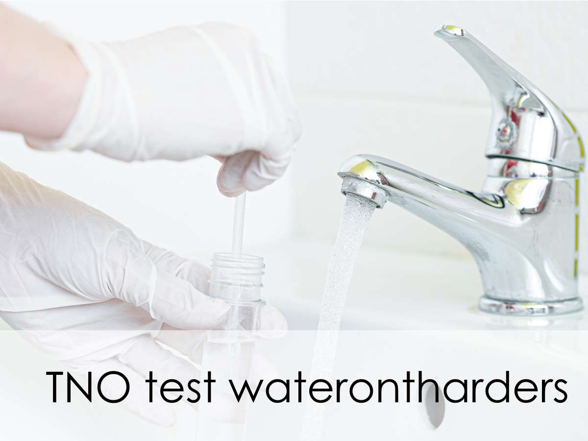 De resultaten van de TNO test voor waterontharders