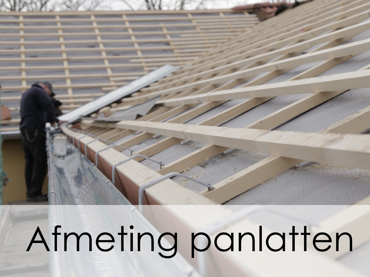 Afmeting panlatten | De verschillende maten en soorten