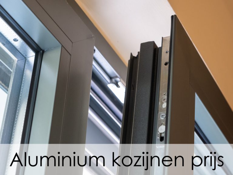Aluminium kozijnen prijs | Bereken per m2 | Inclusief plaatsen | 2023