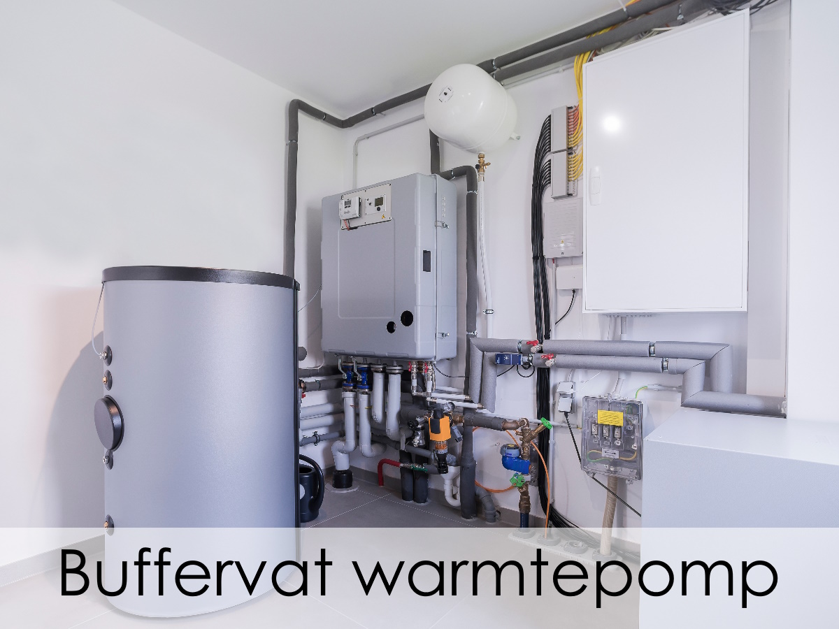Warmtepomp met buffervat | Voor een consistentere werking