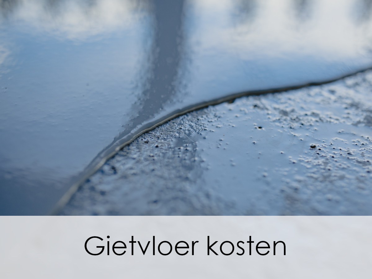 Kosten gietvloer: De prijs per m2 van een gietvloer in je woning