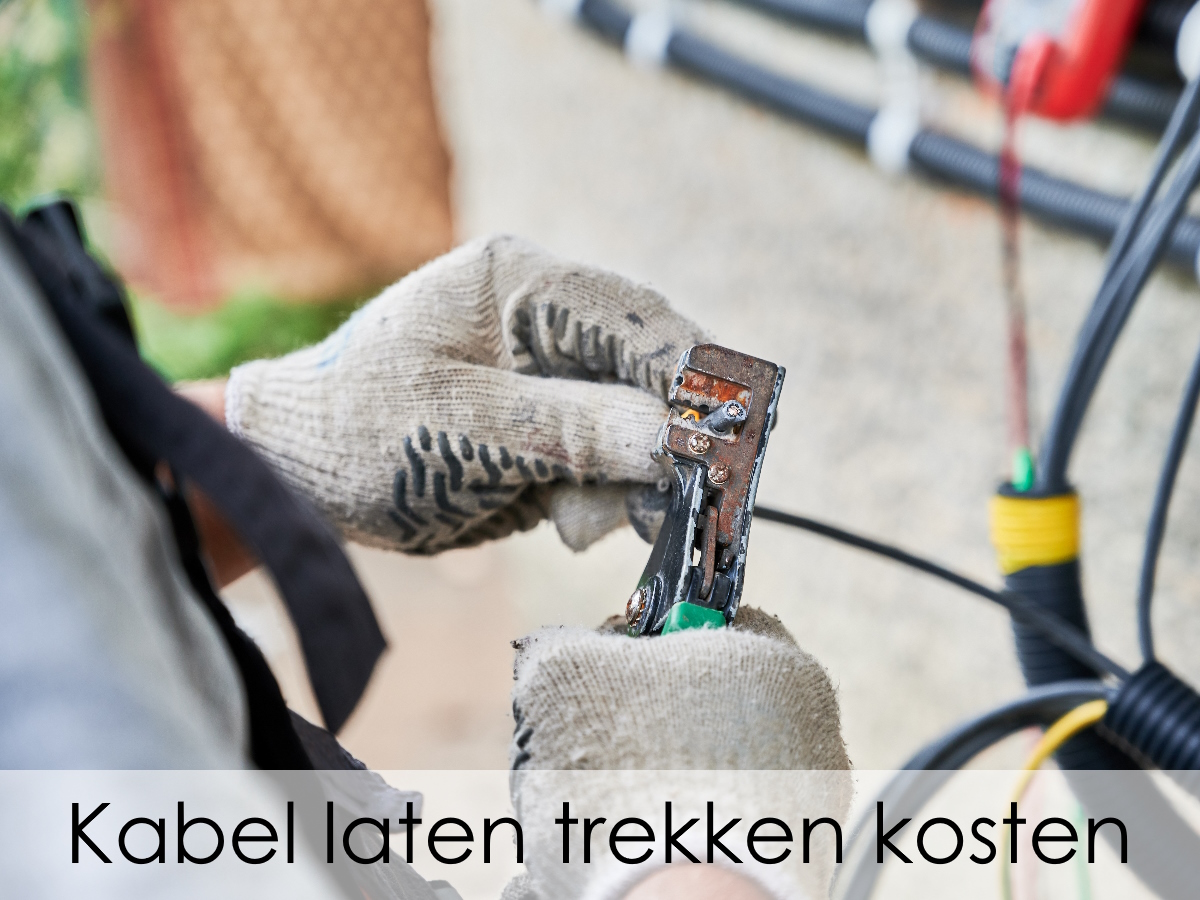Kabel laten trekken kosten | Uitbesteden aan een specialist