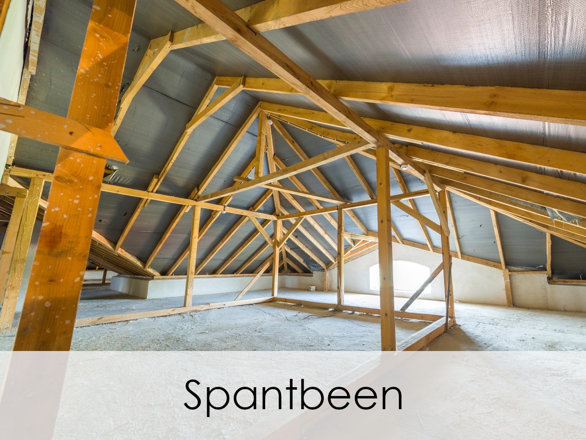 Spantbeen dak | Dakspant ondersteunt je dak - 2024-2025