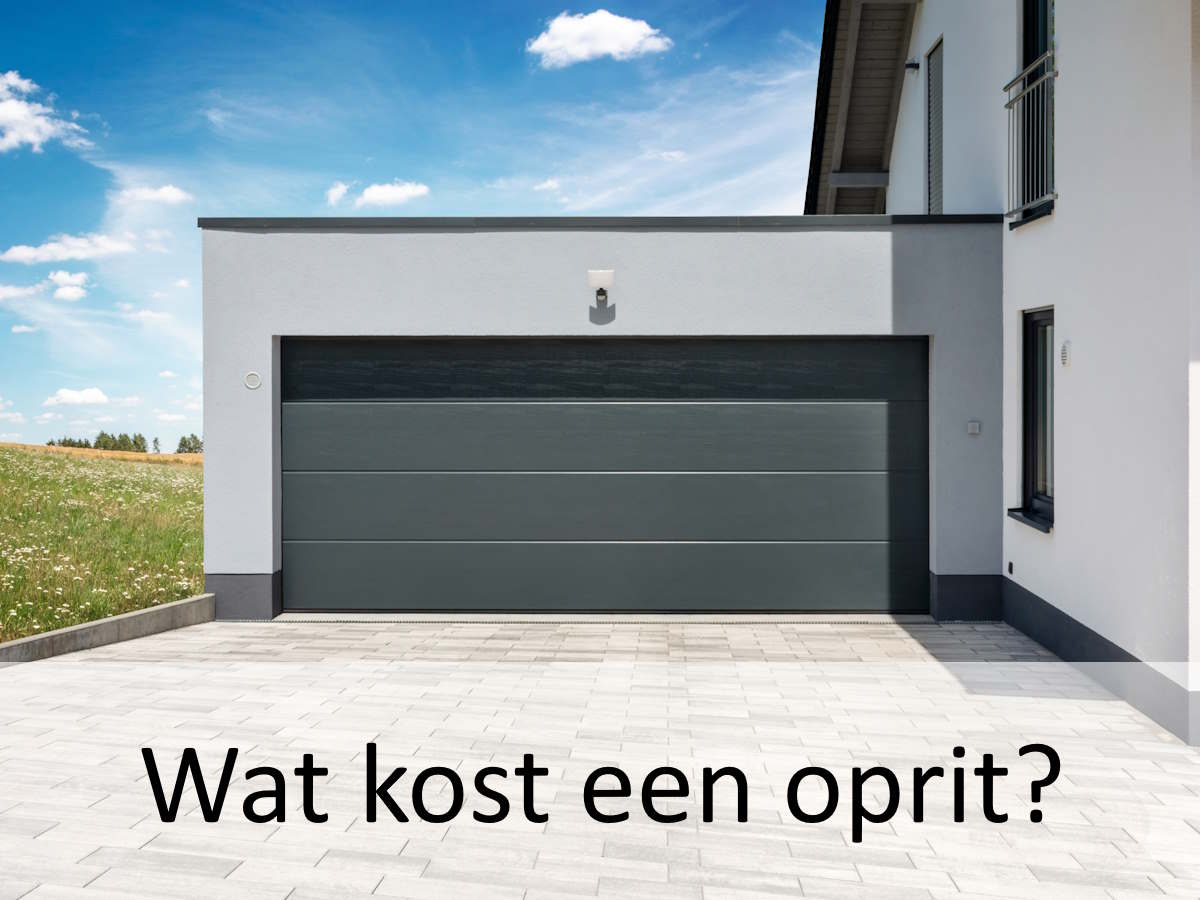 Wat kost een oprit? Prijzen voor een oprit op een rij - 2024