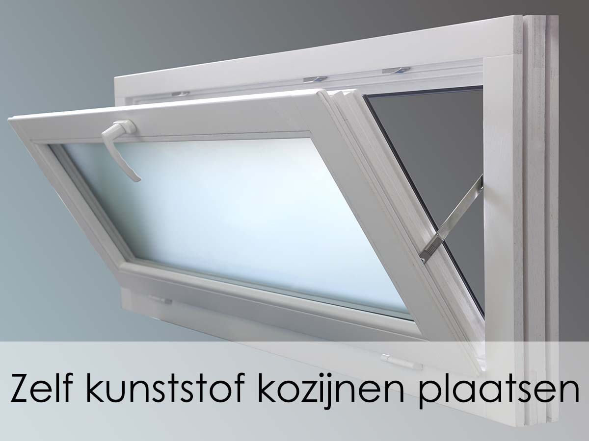 Zelf kunststof kozijnen plaatsen | Zelf doen met stappenplan